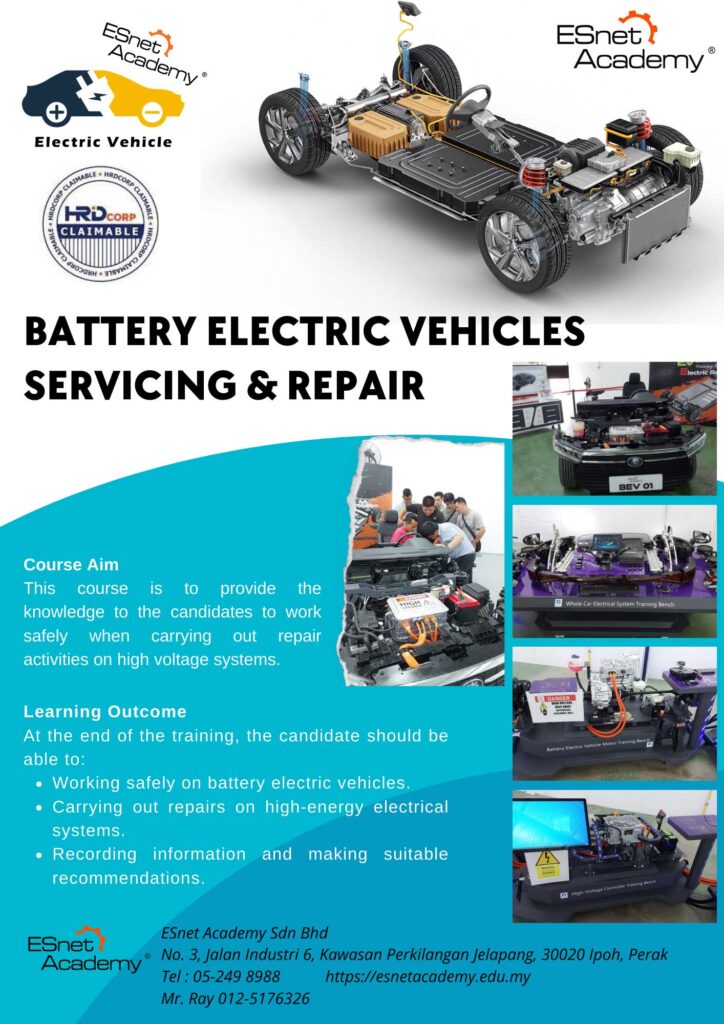 BEV Servicing & Repair – Esnet Academy